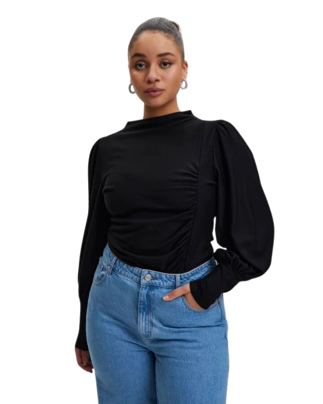 Queen & Kids - Rifa bluse i sort | Gestuz | QueenAndKids.dk