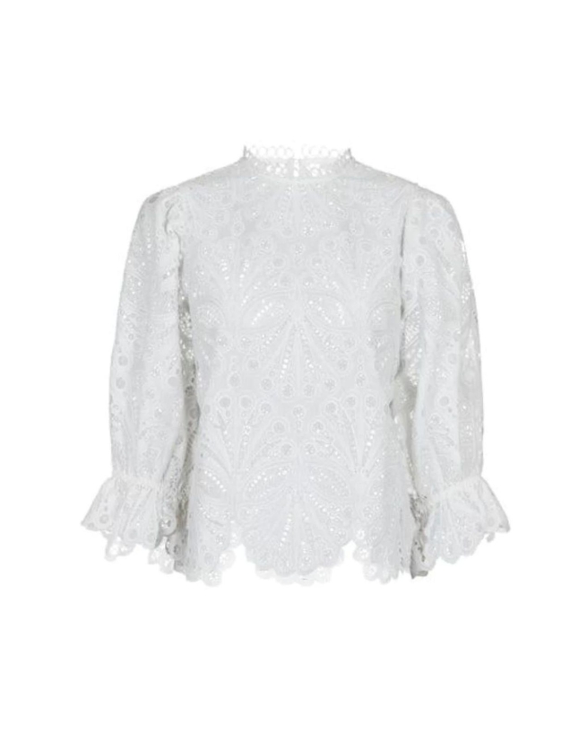 Queen & Kids - Adela bluse hvid | Neo Noir - shop nu > queen and kids